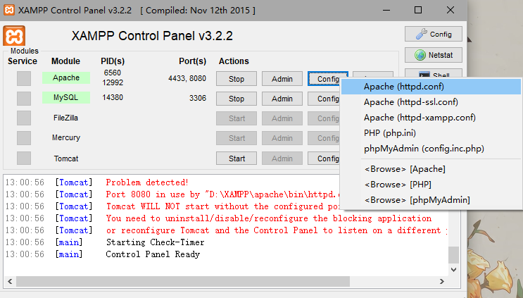 XAMPP配置之Attempting to start MySQL service...问题-CSDN博客