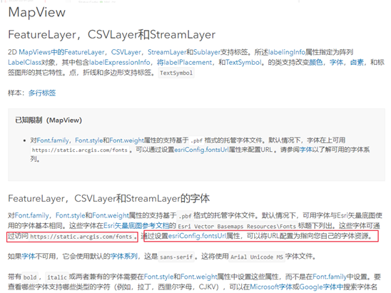 ArcGIS API 4.13 字体部署与配置_arcgis新字体库怎么加载-CSDN博客
