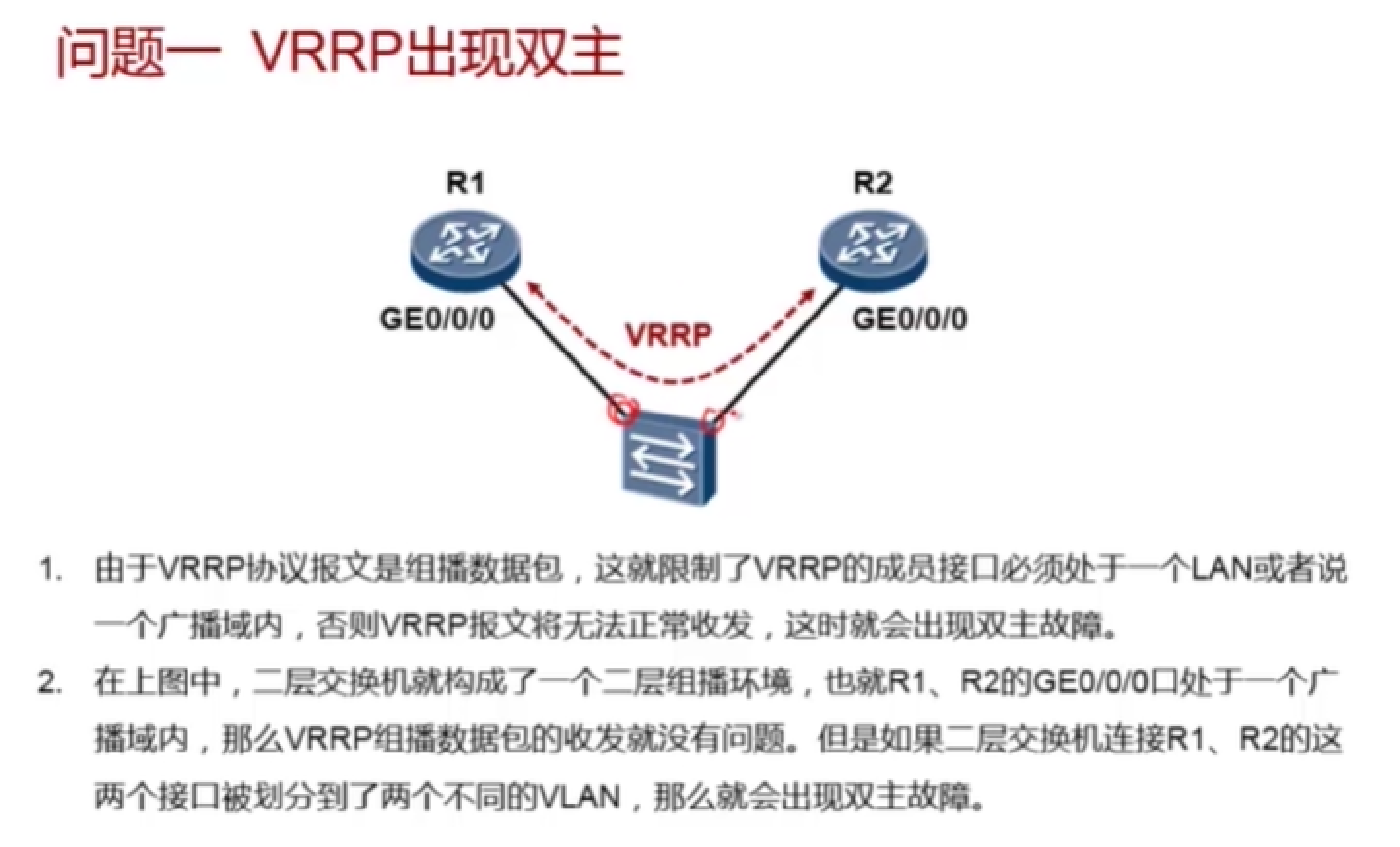 VRRP 虚拟路由器冗余协议_vrrp双主有什么影响_-solo的博客-CSDN博客
