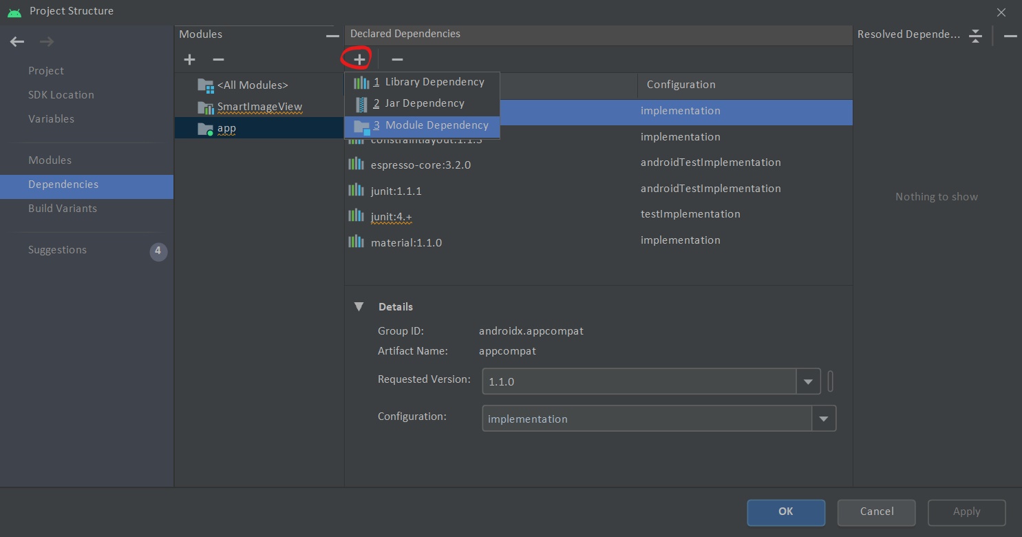在AndroidStudio中导入SmartImageView_aspiration！的博客-CSDN博客