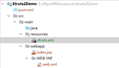 使用idea集成maven创建Struts2项目_ org.apache.struts