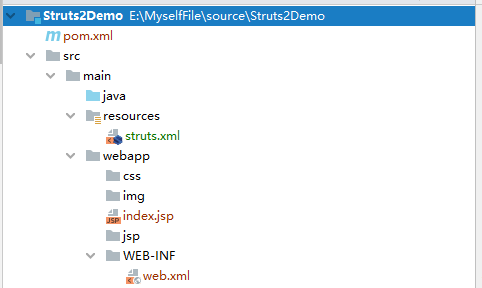 使用idea集成maven创建Struts2项目_struts maven idea-CSDN博客