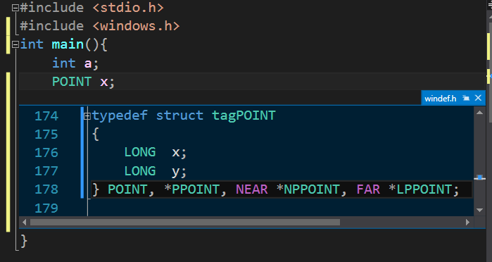 C语言 POINT结构体 / 点类型_c语言point-CSDN博客