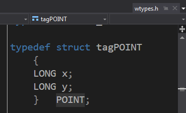 C语言 POINT结构体 / 点类型_c语言point-CSDN博客