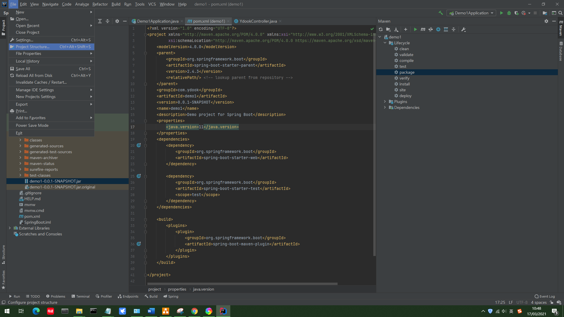 IDEA Exception in thread “main“ java.lang.UnsupportedClassVersion 问题解决_exception in thread "main ...