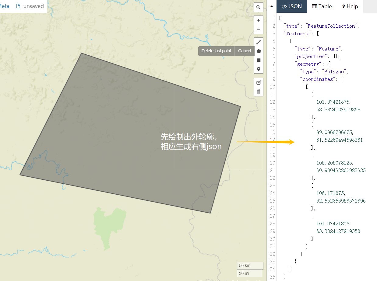 Echarts地图 绘制自定义区域 - geojson.io使用方法_geojson.io 怎么用-CSDN博客