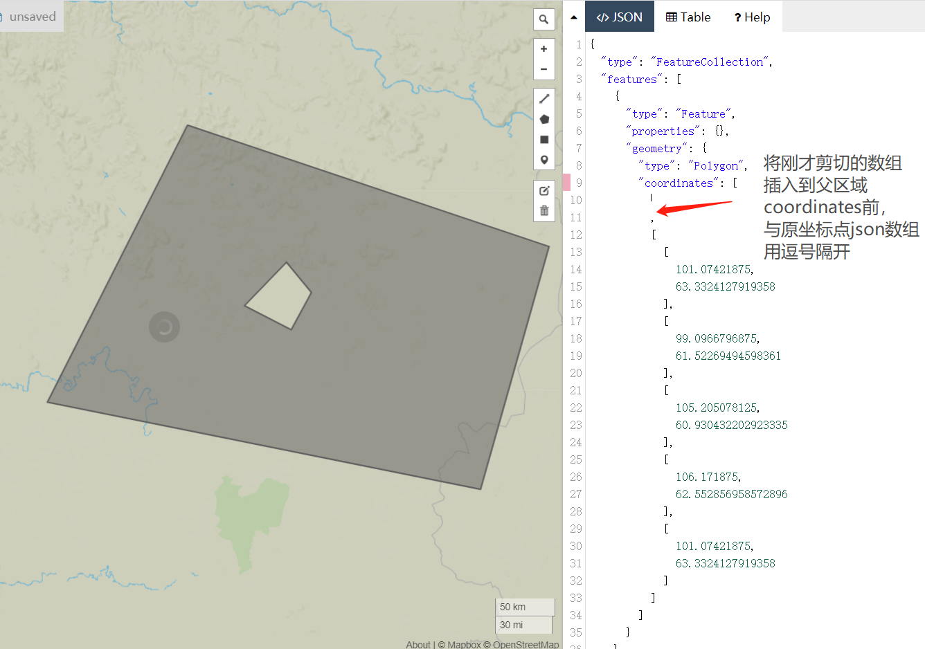 Echarts地图 绘制自定义区域 - geojson.io使用方法_geojson.io 怎么用-CSDN博客