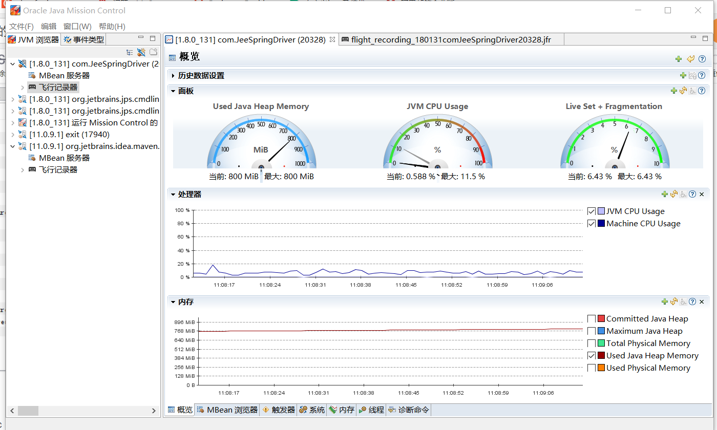 jdk自带的jvm监控工具 jconsole ，jvisualvm，jmc-CSDN博客