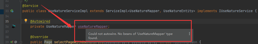 Intellij IDEA中出现 Could not autowire. No beans of ‘***‘ type found. 的解决办法，@Autowired注入依赖时出现红色下划线 ...