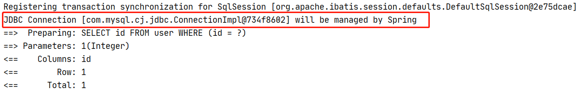 JDBC Connection will not be managed by Spring-CSDN博客