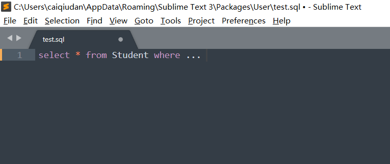 sublime text代码不高亮，一步解决_sublime sql高亮-CSDN博客