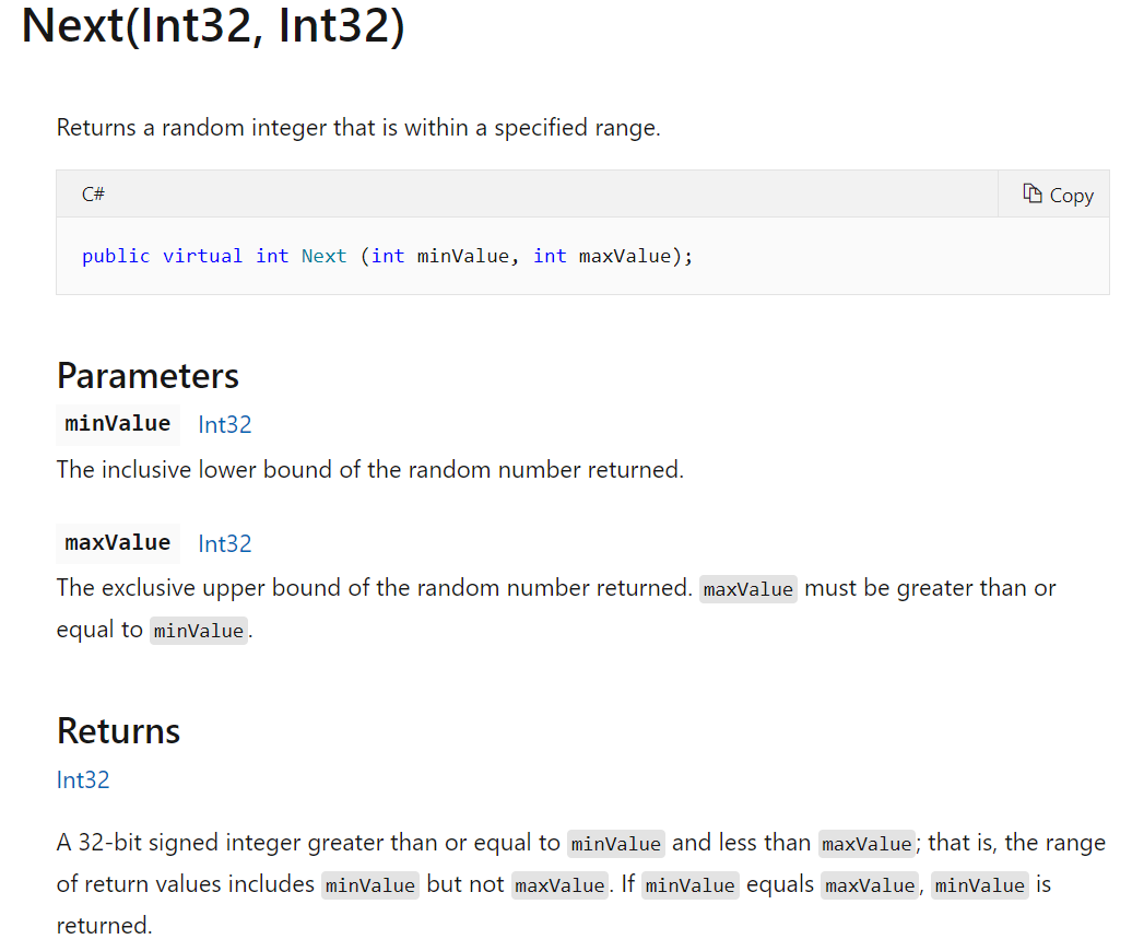 C#中生成（真or伪）随机数（Random、Guid剖析）_c# 真随机数_曲颯的博客-CSDN博客