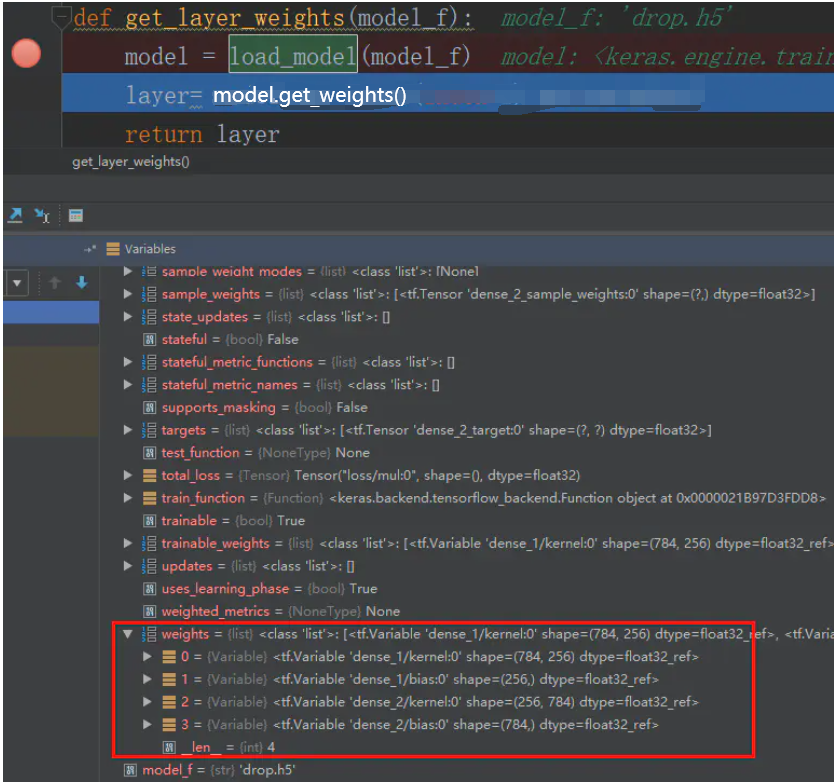 tensorflow获取和设置每层的参数的方法_tensorflowjia怎么看每一层的权重-CSDN博客