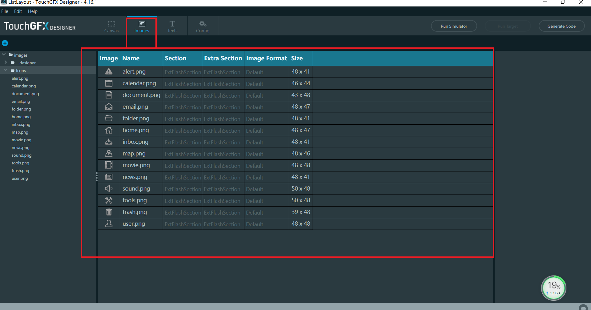 stm32基于TouchGFX的GUI开发（四）：(List Layout)列表布局的使用_touchgfx列表框-CSDN博客