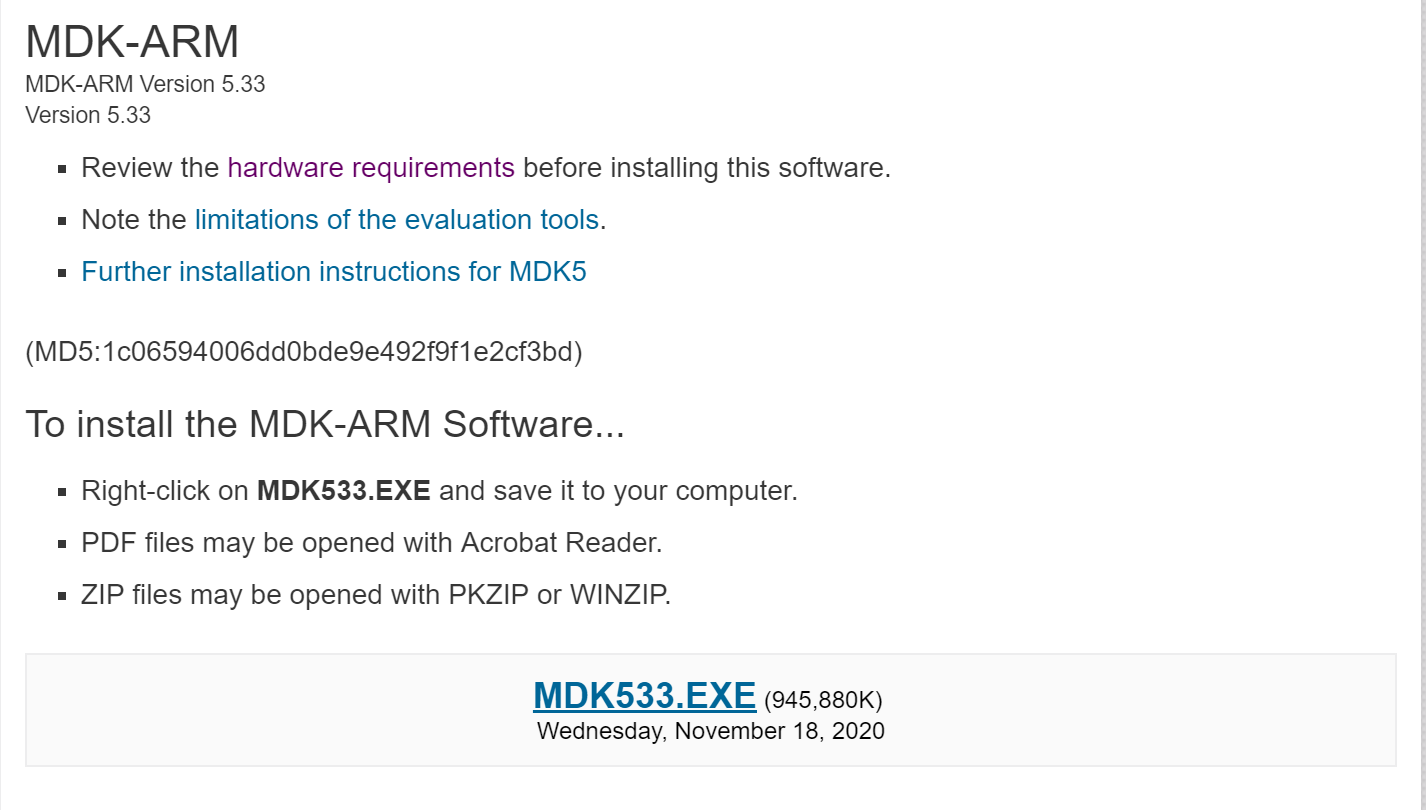 关于官网下载mdk5与keil5等速度慢的问题_keil官网下载太慢-CSDN博客