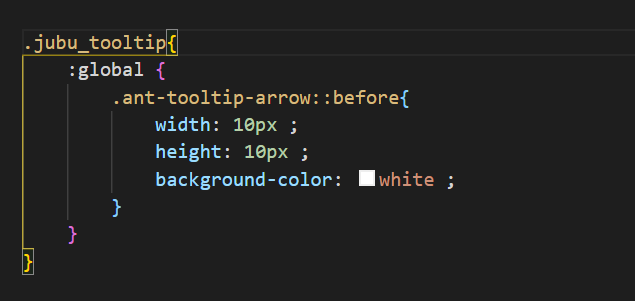 修改 Ant Tooltip组件默认样式，但是不影响全局样式修改_ant-tooltip-open-CSDN博客