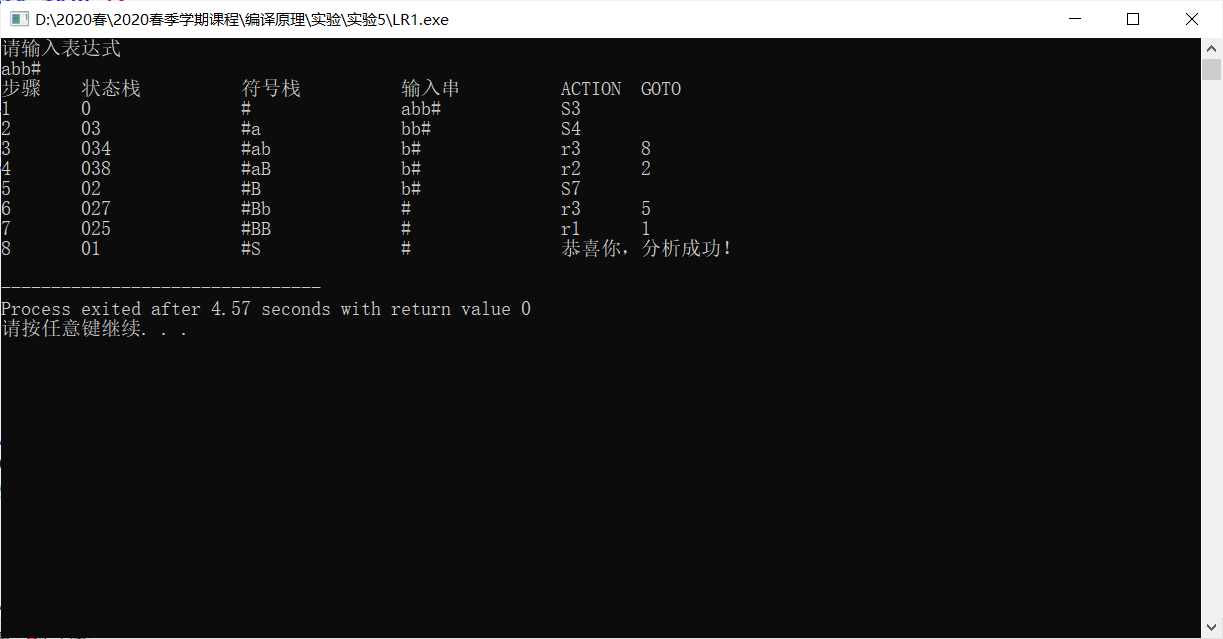 【编译原理】Python语法分析LL(1)、LR(1)_python实现lr1分析法-CSDN博客