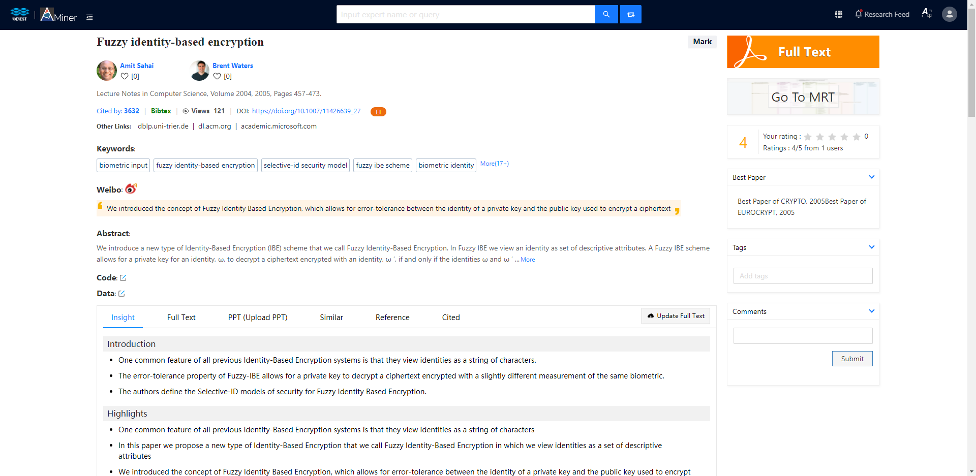 最新最全论文合集——EUROCRYPT 历年最佳论文汇总-CSDN博客