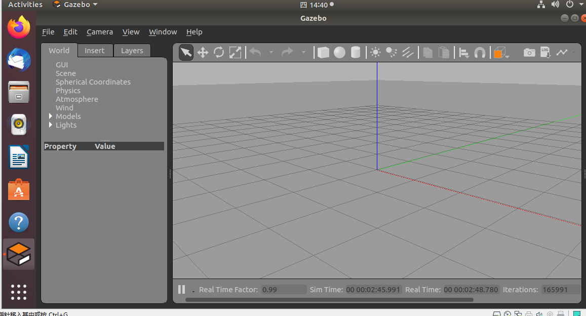 Ubuntu18.04中用ros（melodic）自带的gazebo仿真器搭建虚拟环境_ubuntu18.04下gazebo搭建虚拟环境-CSDN博客