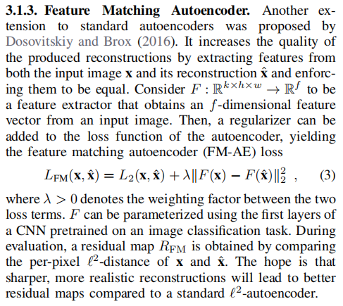 论文阅读笔记《Improving Unsupervised Defect Segmentation by Applying Structural Similarity To ...