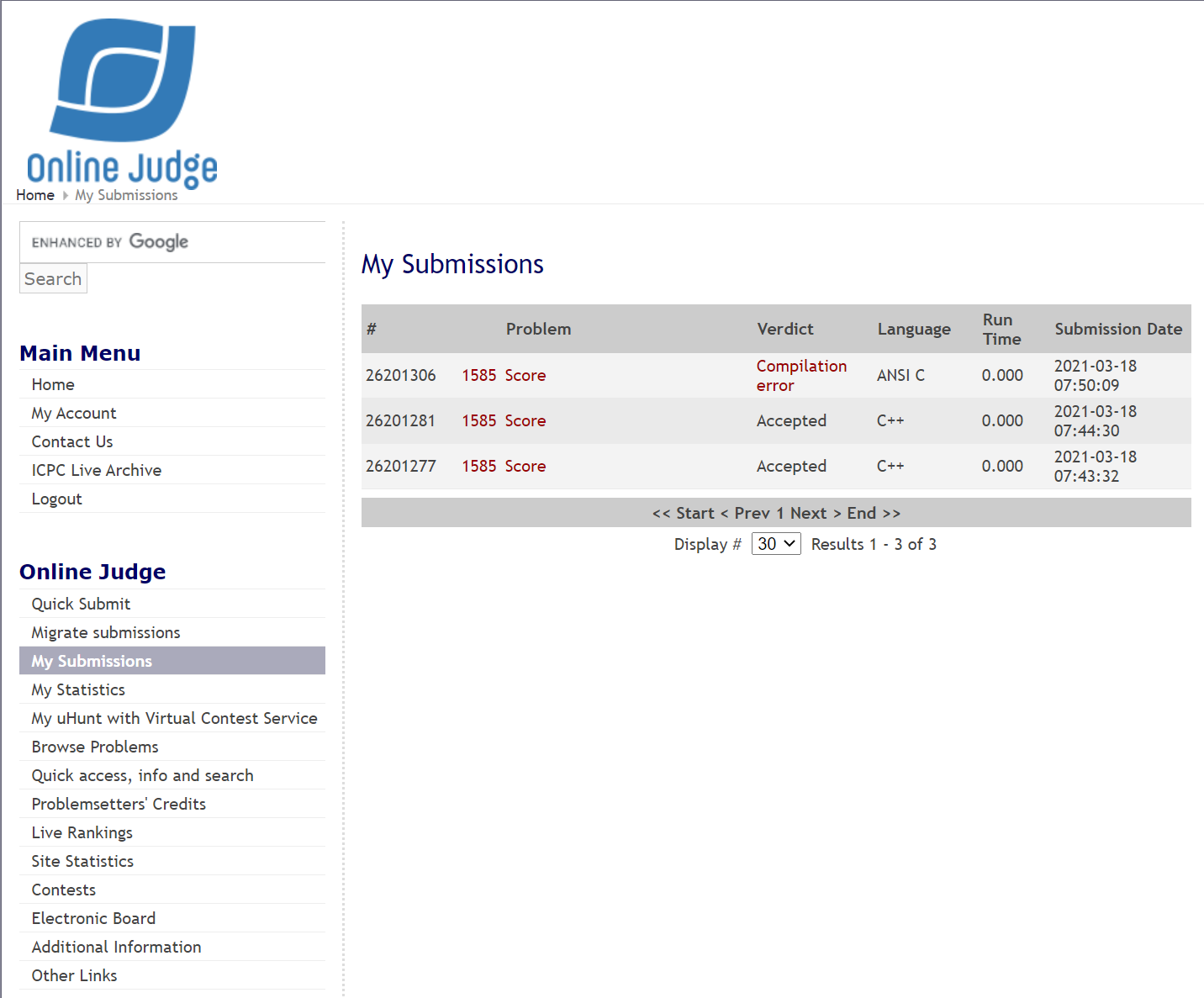 UVaOJ如何查看成绩_uvaoj可以看数据吗-CSDN博客