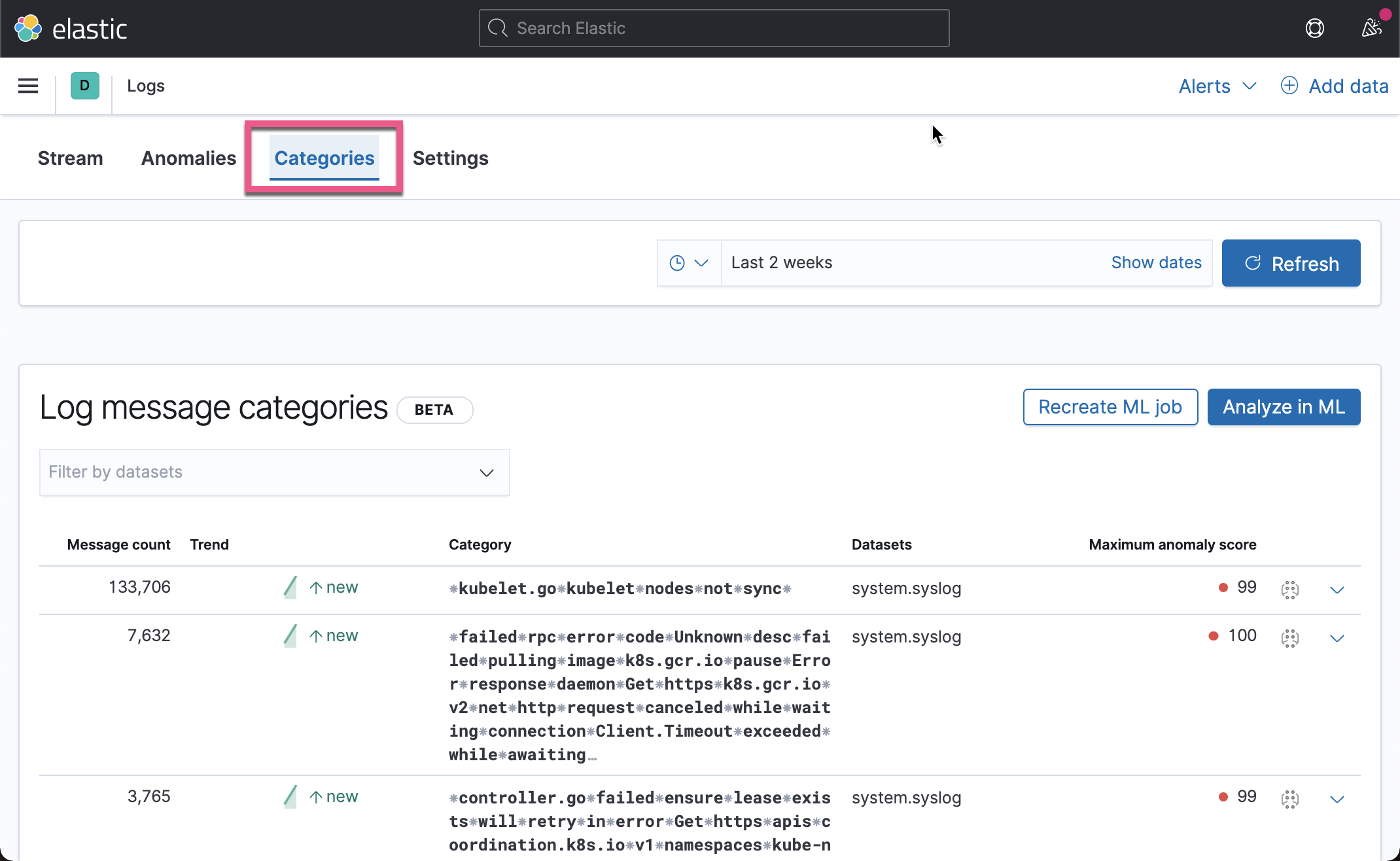 Observability：Elastic Logs 应用介绍_elastic logs stream语法-CSDN博客