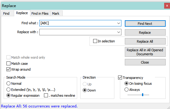 Replace multiple spaces with a comma with NOTEPAD ++ regular expressions - Programmer Sought