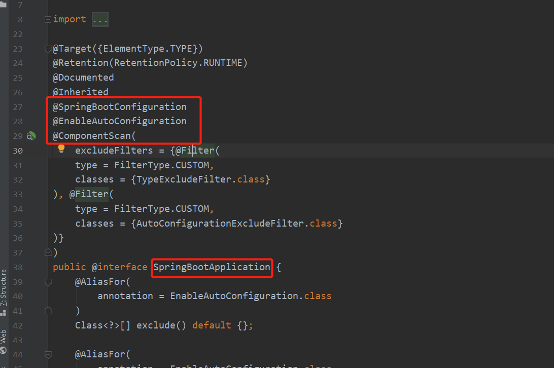 springboot注解（一）@SpringBootApplication_不加@springbootapplication注解-CSDN博客