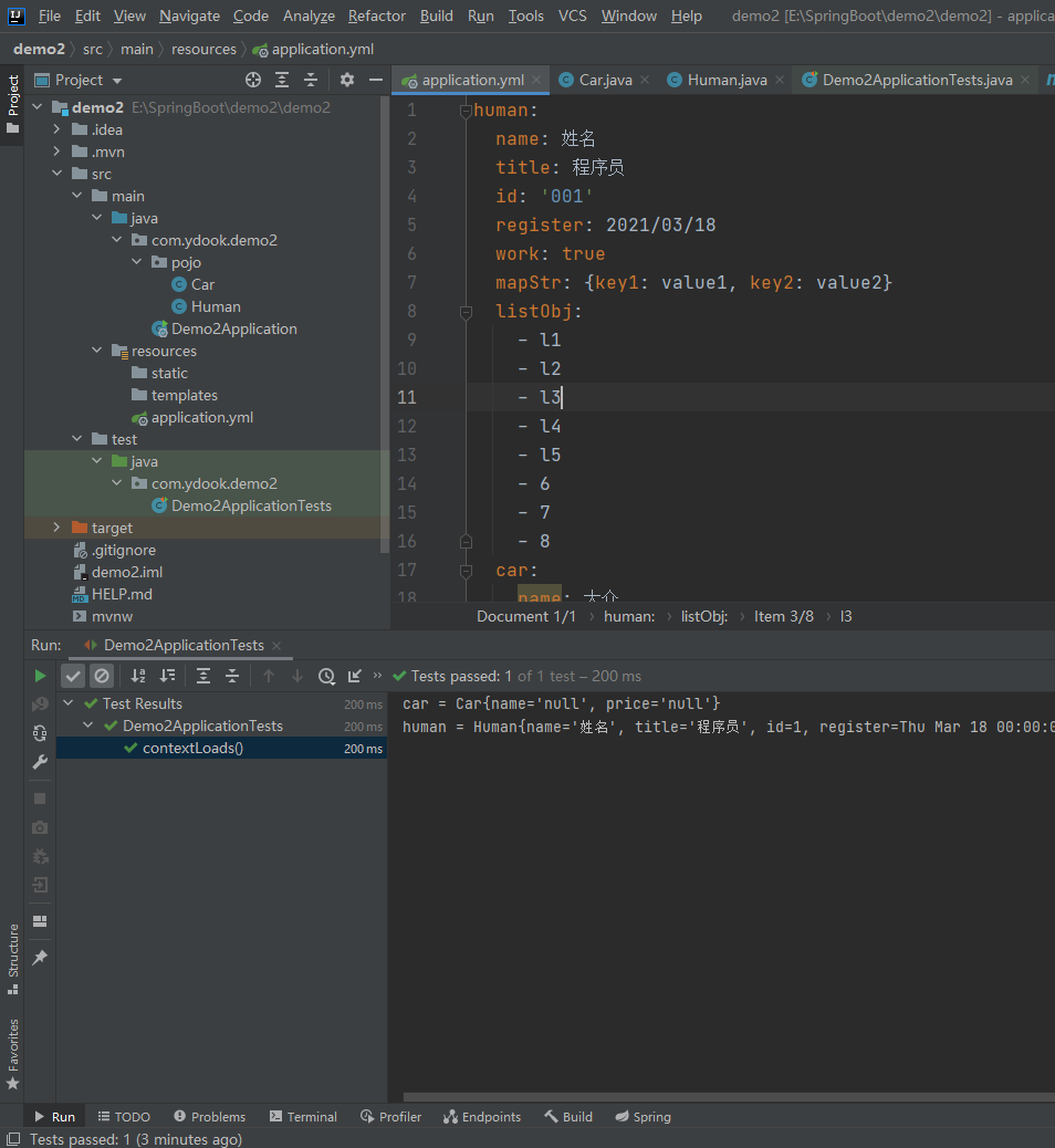 YDOOK:SpringBoot: yml 配置参数数据类型自动转化功能_application yml 配置int型数据-CSDN博客