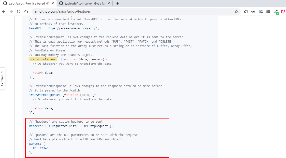 axios_的配置对象详细说明---axios工作笔记007_axiosrequestconfig 上怎么没有 params这个-CSDN博客