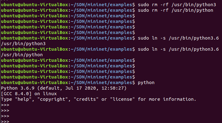解决mininet运行报错“ImportError: No module named mininet.log”-CSDN博客