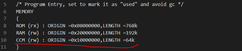 STM32中CCM SRAM的使用-CSDN博客
