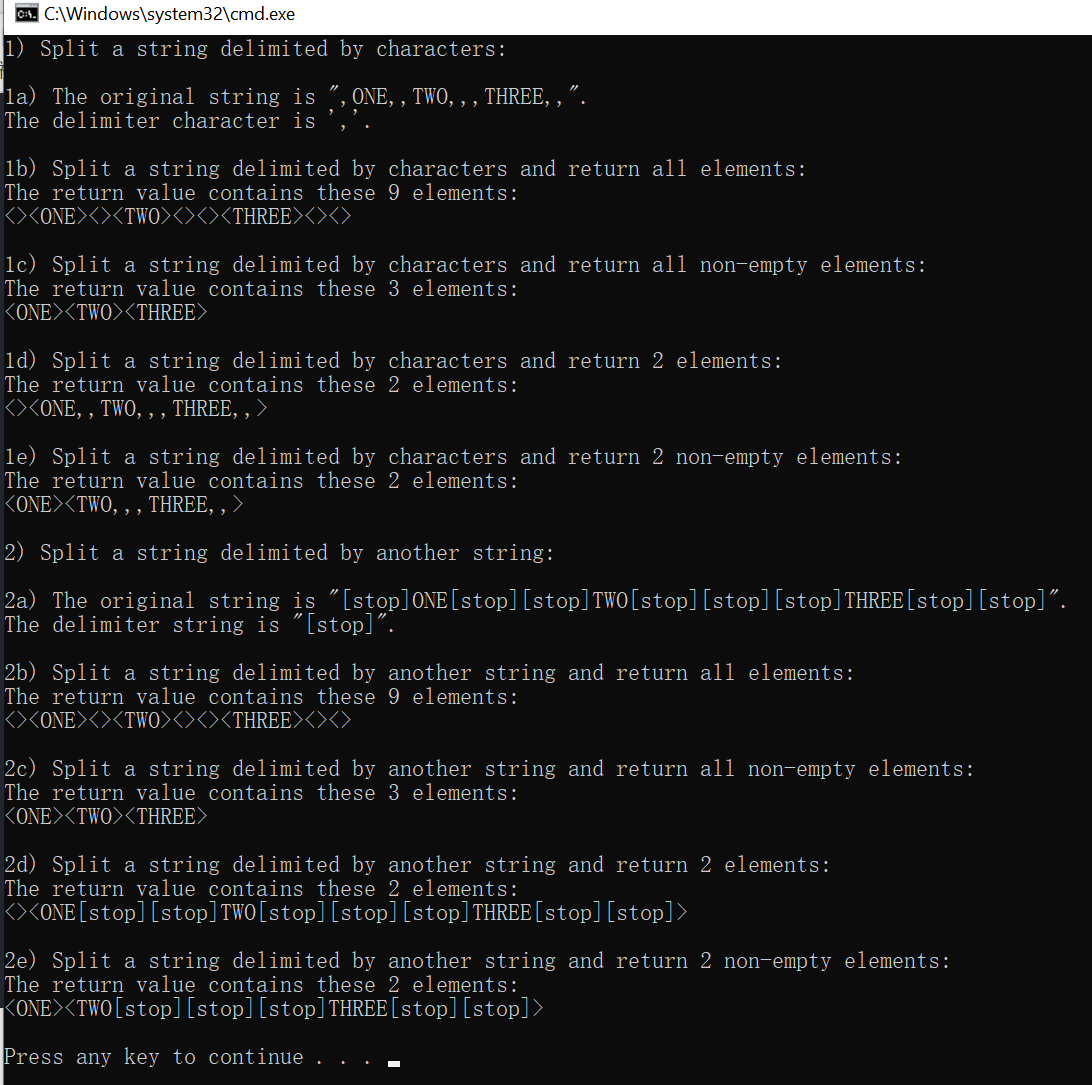 C# String.Split 用法快速掌握_c# string split-CSDN博客