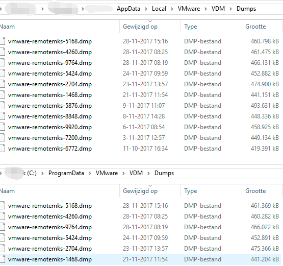 Horizon Client Dump file has been growing - Programmer Sought