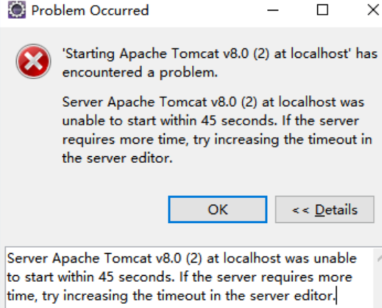 eclipse中启动tomcat报timeout错误和启动tomcat缓慢的解决方法_eclipse配置timeouts-CSDN博客