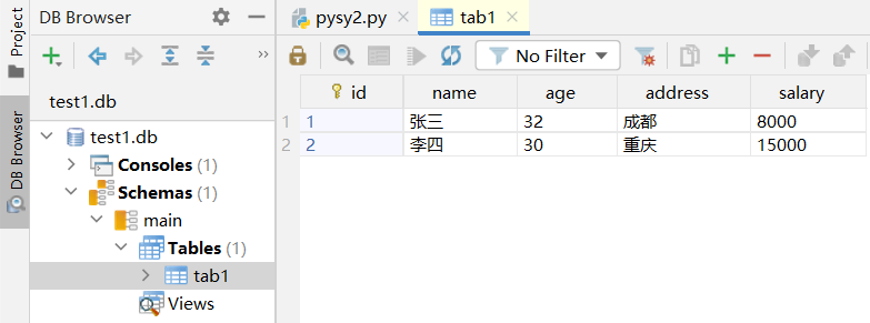 PyCharm怎么在DB Browser中查看数据表数据_dbbrowser中直接点表为什么不能直接查看表的内容-CSDN博客