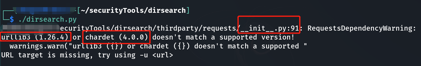 解决：RequestsDependencyWarning: urllib3 (1.26.4) or chardet (4.0.0) doesn‘t match a supported ...