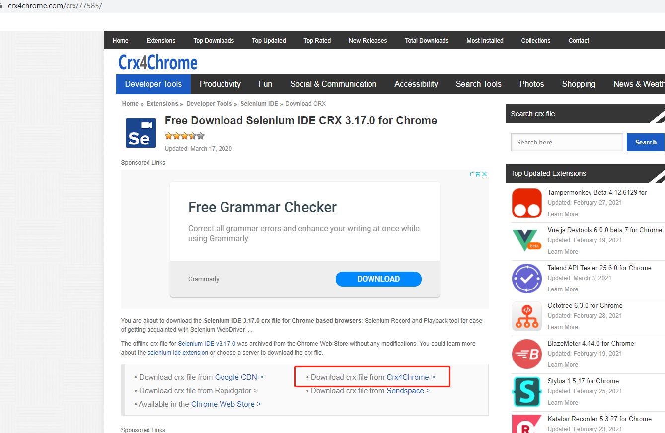 selenium IDE下载及使用_selenium-ide下载-CSDN博客