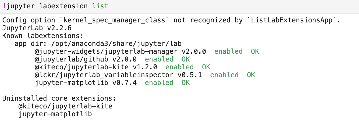 解决 Jupyter Lab 安装插件后无法使用的问题（重新安装插件无法使用）jupyterlab插件用不了 Csdn博客 2499