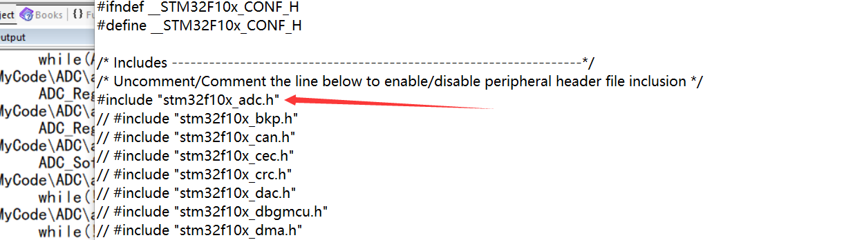 ADC\adc.c(22): error: #20: identifier “ADC_InitTypeDef“ is undefined-CSDN博客