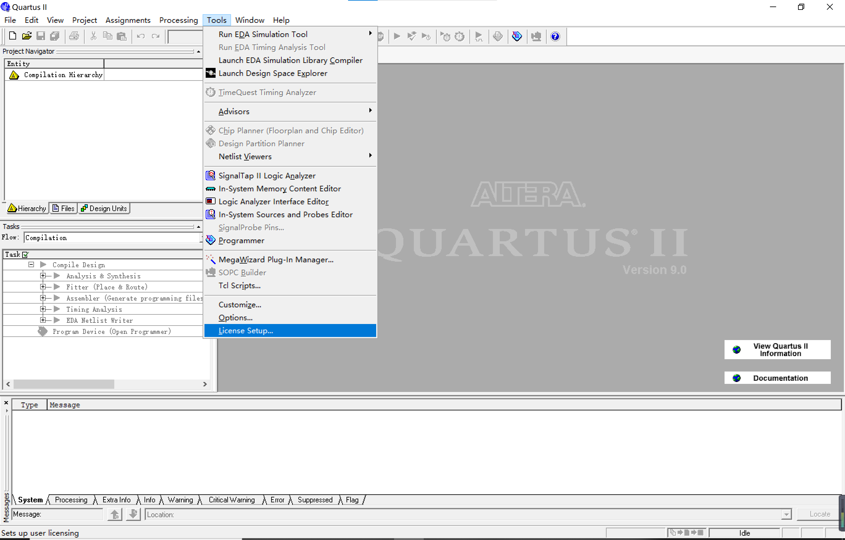 2021-3-19Quartus II 9.0安装以及使用经验_quartus ii9.0-CSDN博客
