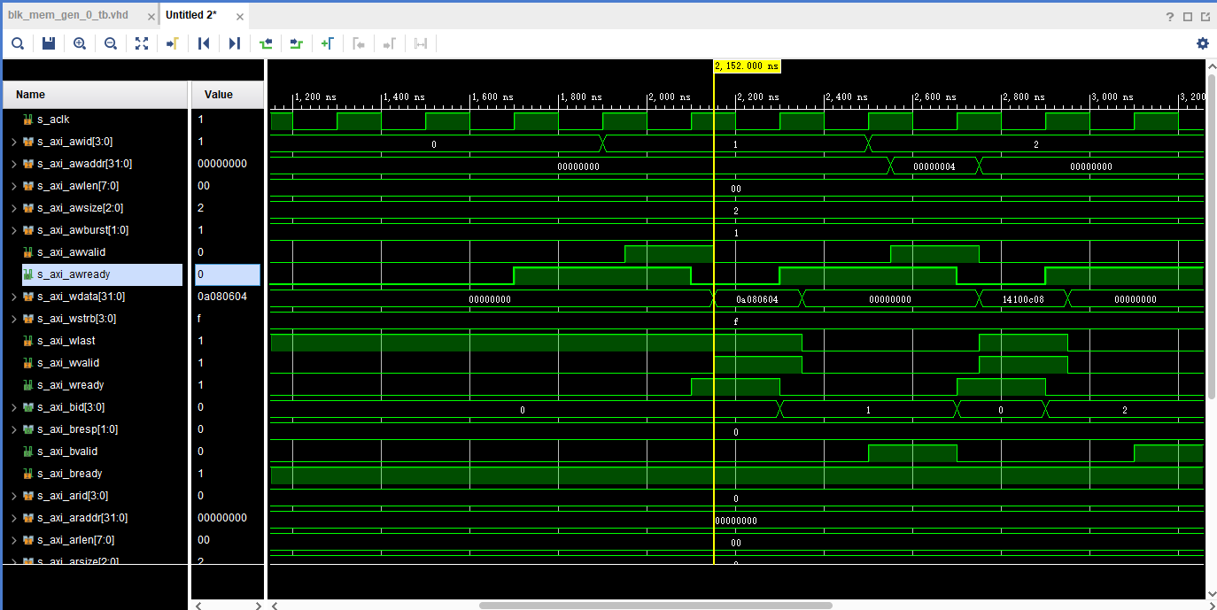 AXI协议学习和Example Design时序分析_axi len-CSDN博客