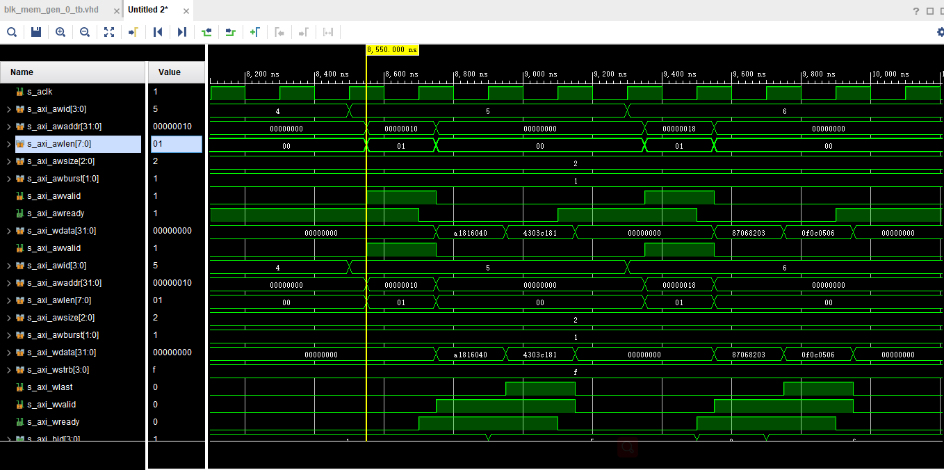 AXI协议学习和Example Design时序分析_axi len-CSDN博客