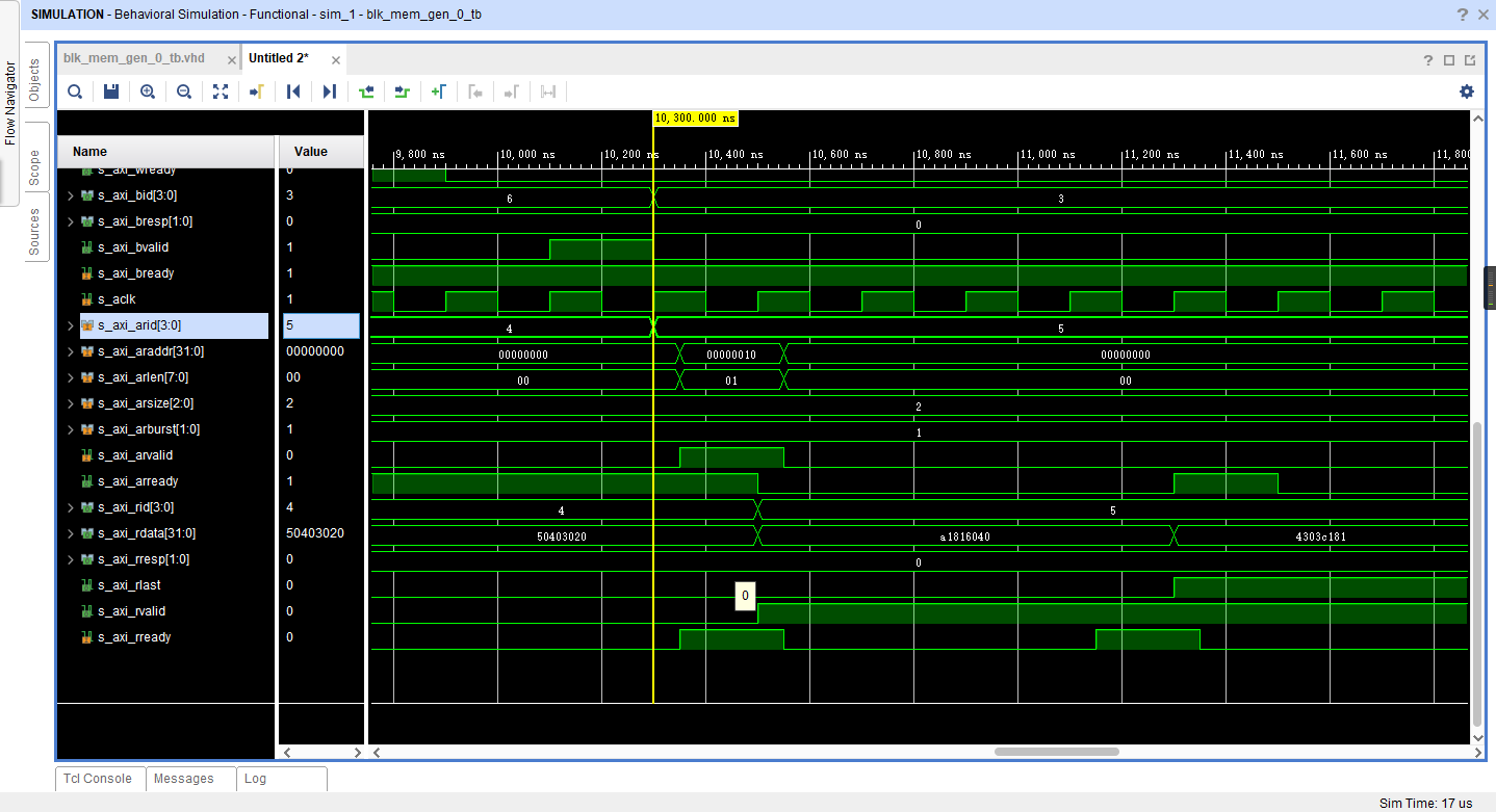 AXI协议学习和Example Design时序分析_axi len-CSDN博客