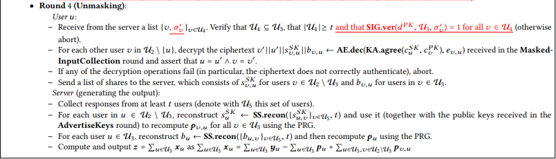 Practical Secure Aggregation for Privacy-Preserving Machine Learning论文阅读笔记_secagg-CSDN博客