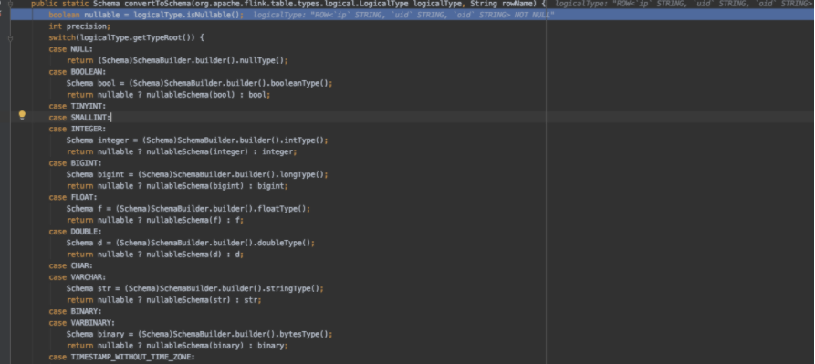 Flink Sql DDL创建kafka avro格式问题 （Caused by: java.lang.ArrayIndexOutOfBoundsException: 14 Flink ...