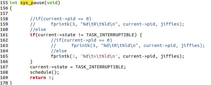 HIT oslab之实验4 进程运行轨迹的跟踪与统计（含“Error at line 31: It is a clone of previous line.”的解决办法）_error at ...