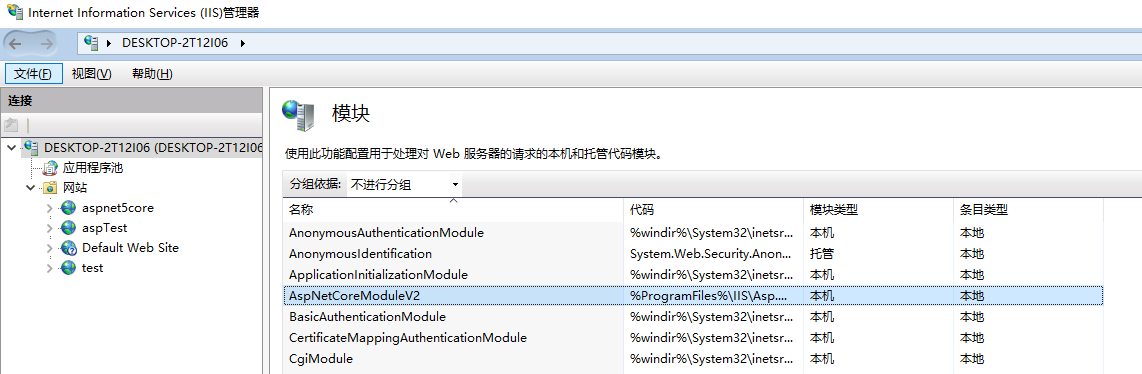 asp.net core 5配置IIS报错 HTTP 错误 500.19 - Internal Server Error 错误代码 0x8007000d_发生此问题的原因是 ...