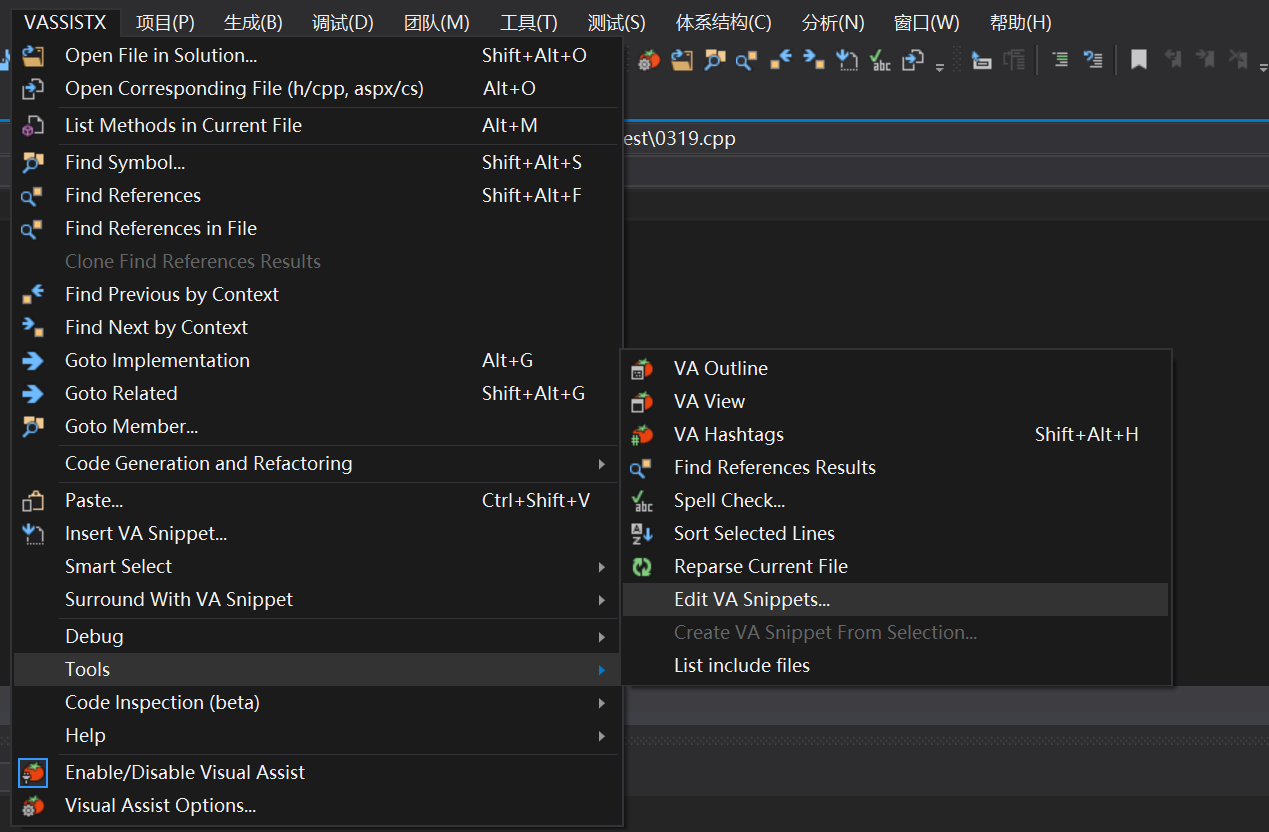【Visual Assist X】VAssistX的安装和使用_vassitx插件-CSDN博客